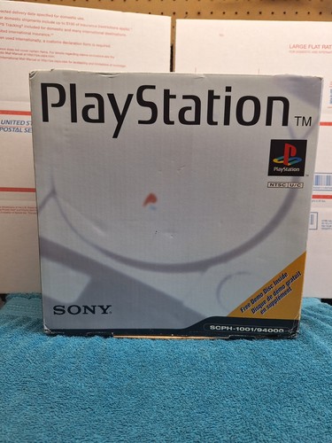 Original Playstation 1 (SCPH-1001) Rare 1st.Generation Audiophile ...