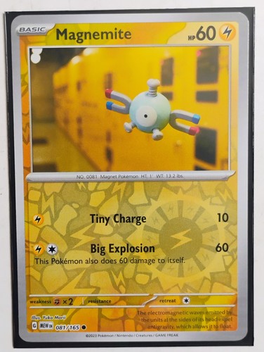 Pokémon TCG Magnemite 081/165 Common Reverse Holo | eBay