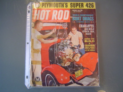 Hot Rod Magazine January 1963 | eBay