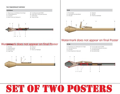 Poster Panzerfaust German anti tank weapon pzf Volkssturm soldier WWII ...