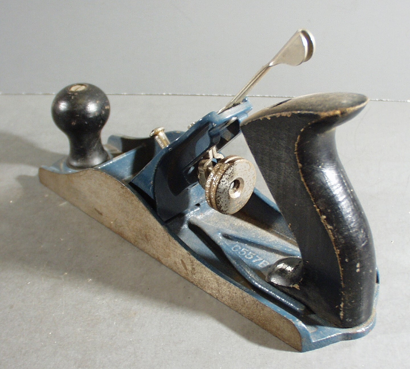 STANLEY WOODWORKING PLANE C557B USA WOOD HANDLES | eBay