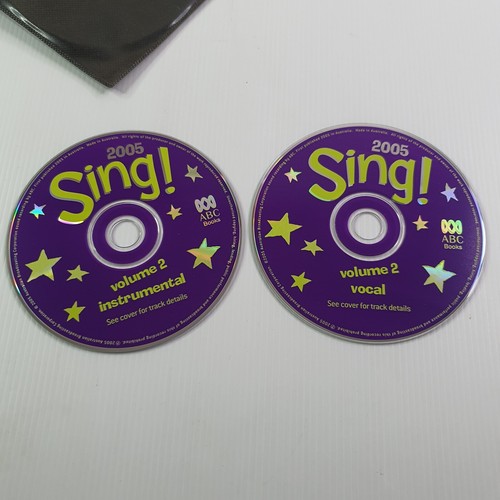 ABC - 2005 SING! CD - VOLUME 2 - DISCS Only - No Case | eBay Australia