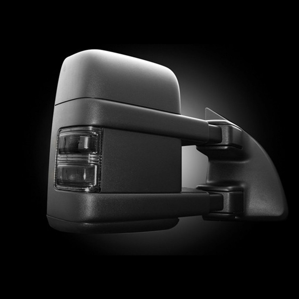 Recon Amber LED Smoked Lens Mirror Lights For 2008-2016 Ford Super Duty ...