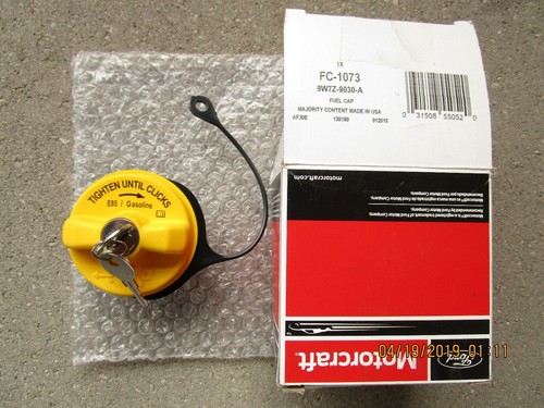 09-11 FORD CROWN VICTORIA FUEL GAS TANK FILLER CAP WITH TETHER KEY LOCK ...