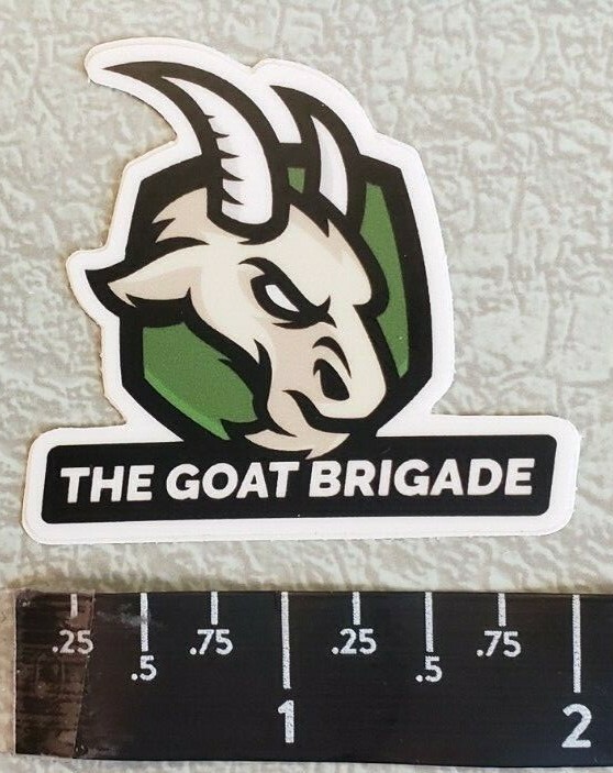 The Goat Brigade Vinyl Sticker Decal Shot Show OEM Original | eBay