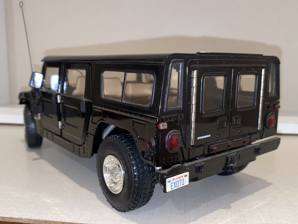 1:18 Exoto Thunder Trac AM General Hummer H1 Black | eBay