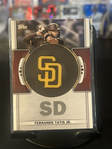 FERNANDO TATIS JR Topps Commemorative Team Logo Patch Relic Card #TLP ...