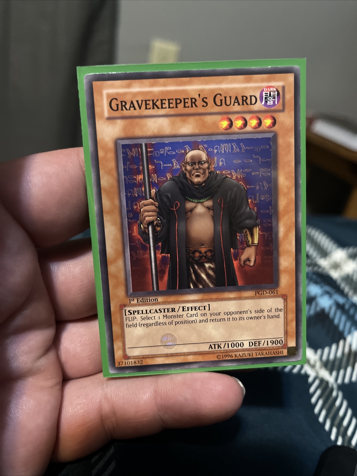 YuGiOh! Gravekeeper's Guard Pharaonic Guardian PGD-061 1st Edition ...