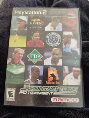 Smash Court Tennis: Pro Tournament (Sony PlayStation 2, 2002) PS2 Game ...