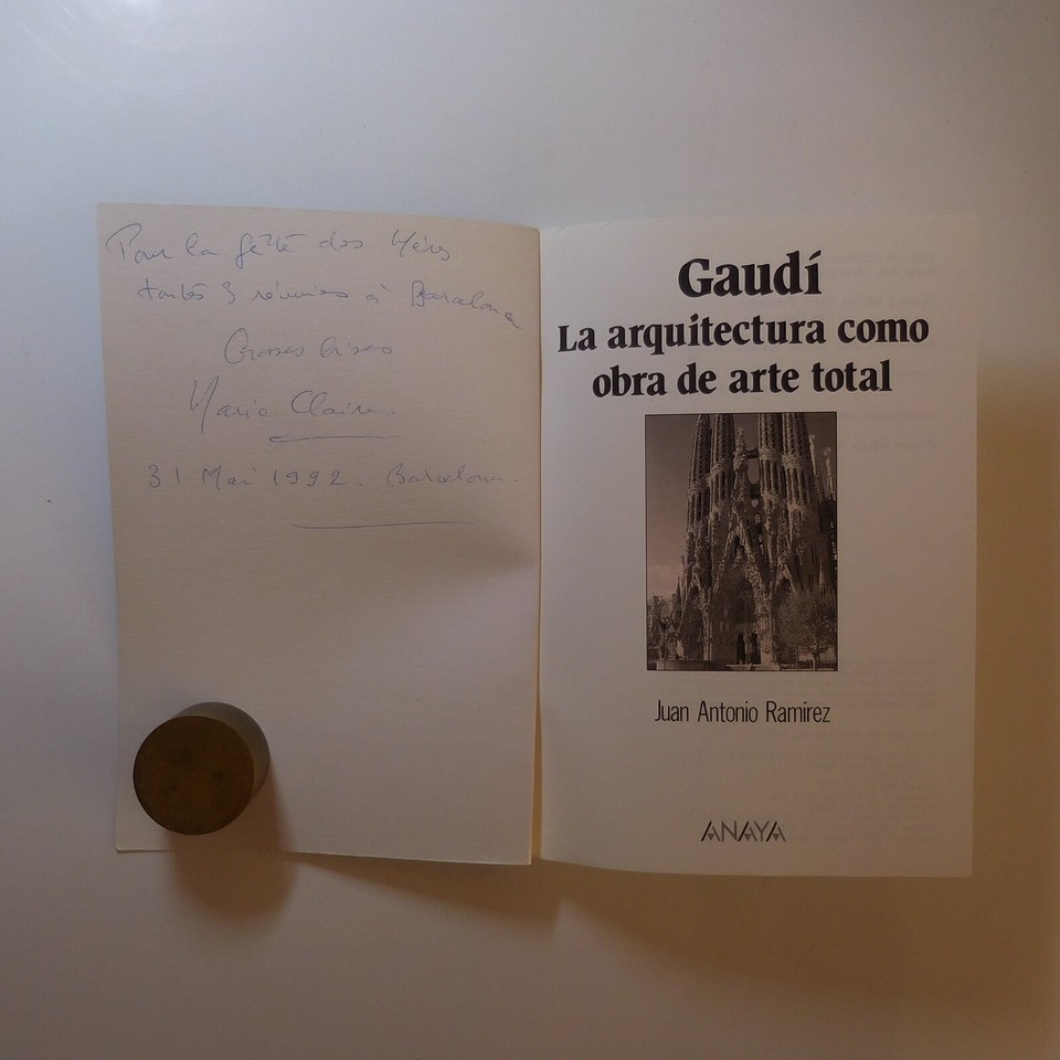 Juan Antonio Ramirez 1992 Gaudi Monografia Art Architettura Spagna ...