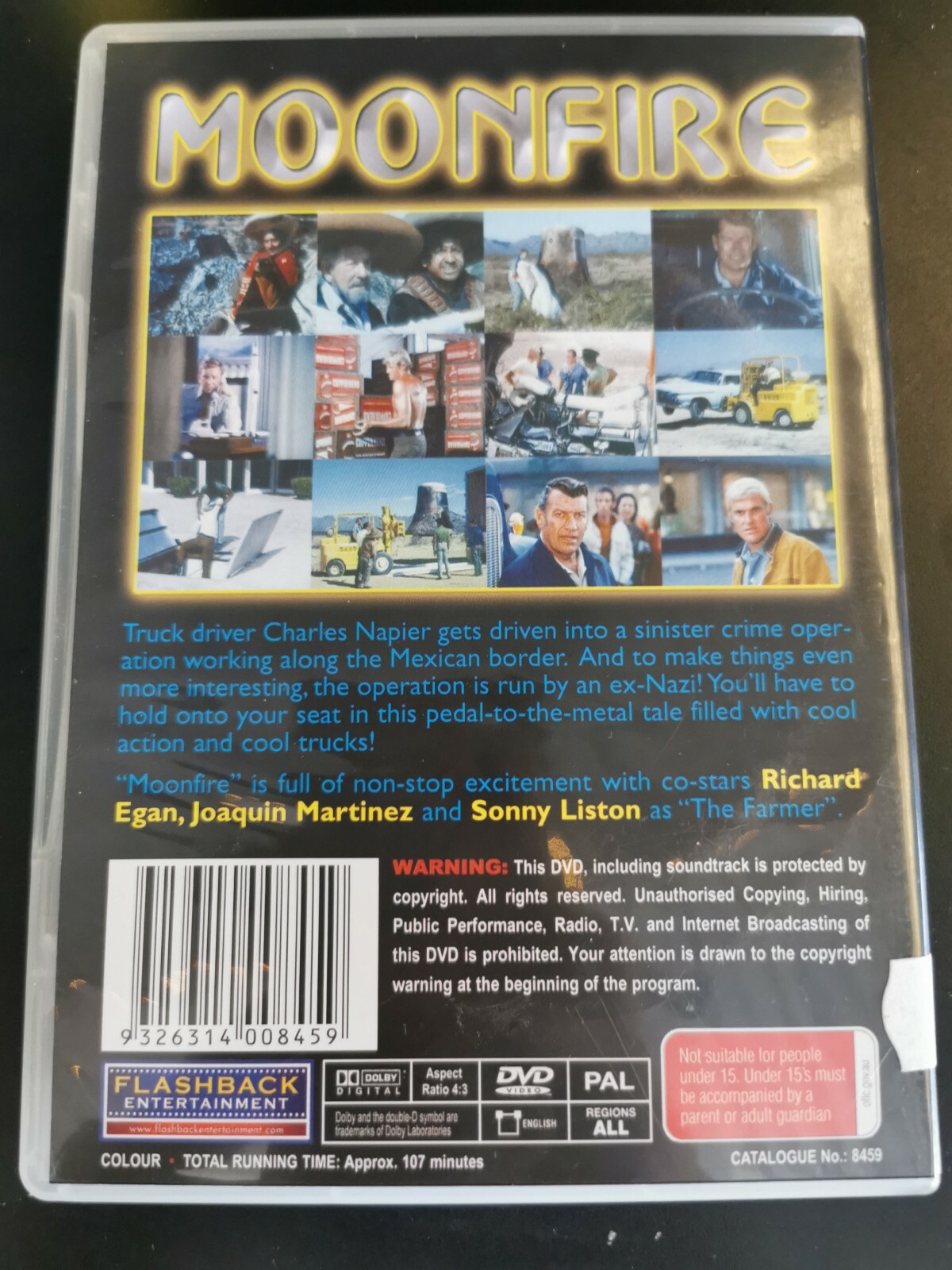 Moonfire (DVD) Region Free Richard Egan, Charles Napier | eBay