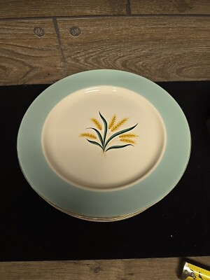 VINTAGE International DS "VIKING" Dinner Plates 10 inch - Blue Wheat | eBay