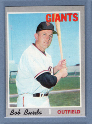 1970 Topps #357 Bob Burda (b) EX-MT GO750 | eBay