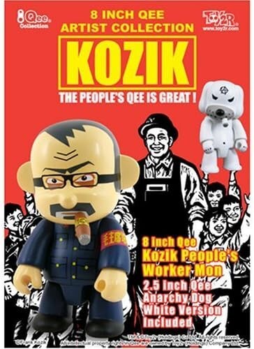 FRANK KOZIK-8 inch Qee Kozik Artist Series Qee People's Qee Box damaged | eBay