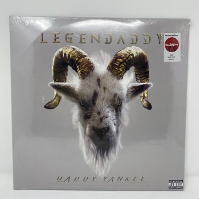 Daddy Yankee LegenDaddy 2xLP GOLD Colored Vinyl Record Target Exclusive ...
