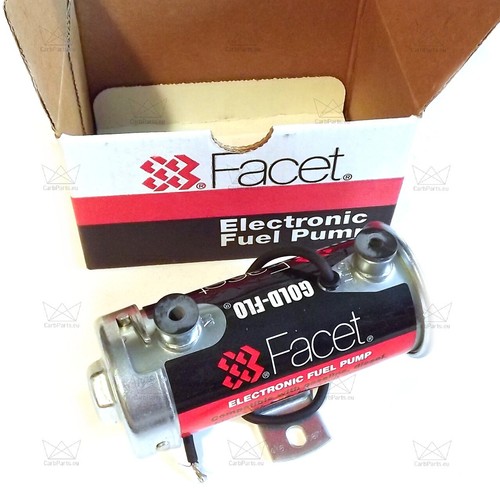 Genuine FACET 476087 FUEL PUMP electric 12V Cylindrical Weber DCOE made ...