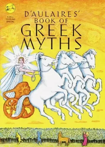 D'Aulaires Book of Greek Myths Ingri Edgar D'Aulaire Pb Childrens Book ...