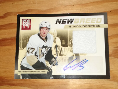 2011-12 Elite New Breed Materials Autographs #28 Simon Despres 24/50 | eBay