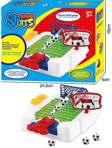 Mini Football Table Top Soccer Parent Child Game Set Kids Family ...