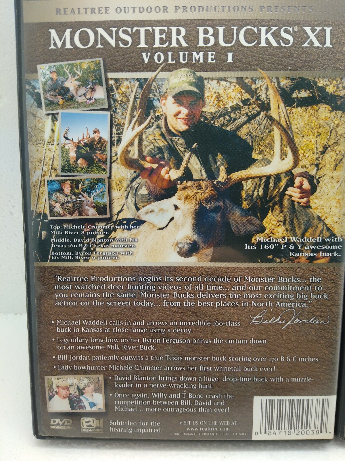 Realtree Monster Bucks XI Volume 1 and Volume 2 DVDs. 17 Hunts on each ...