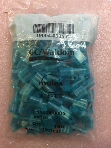 019004-0005-C MOLEX 19004-0005-C Quick Disconnect Terminal 14-16AWG 100 ...