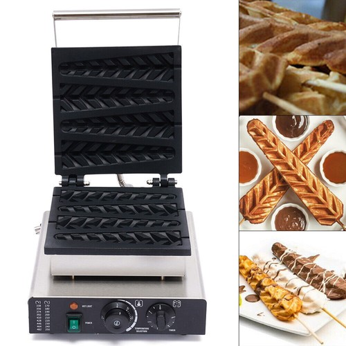 Electronic Commercial Electric Lolly Waffle Stick Baker Machine Waffle ...