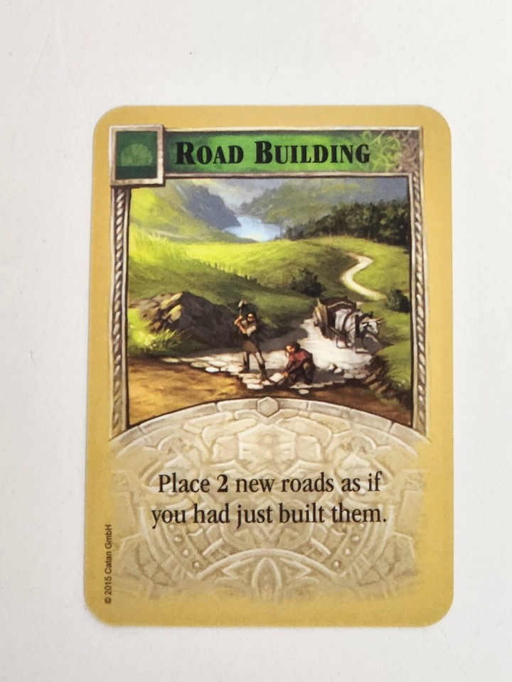 Genuine Settlers of Catan CN3071 Replacement Parts Pieces Cards Roads ...
