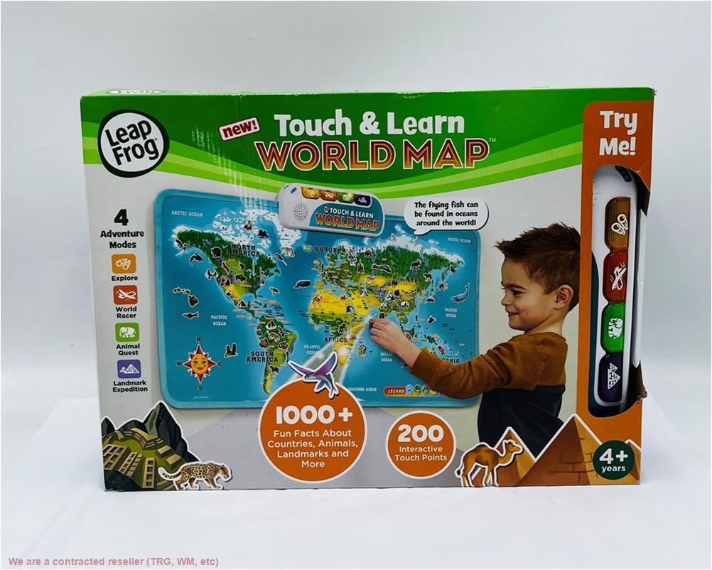 LeapFrog Touch & Learn World Map SEE DETAILS 3417766157003 | eBay
