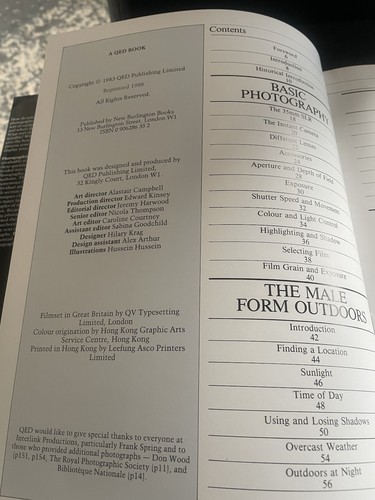 Photographing the Male by Ricarado Juan-Carlos Book; photography by ...