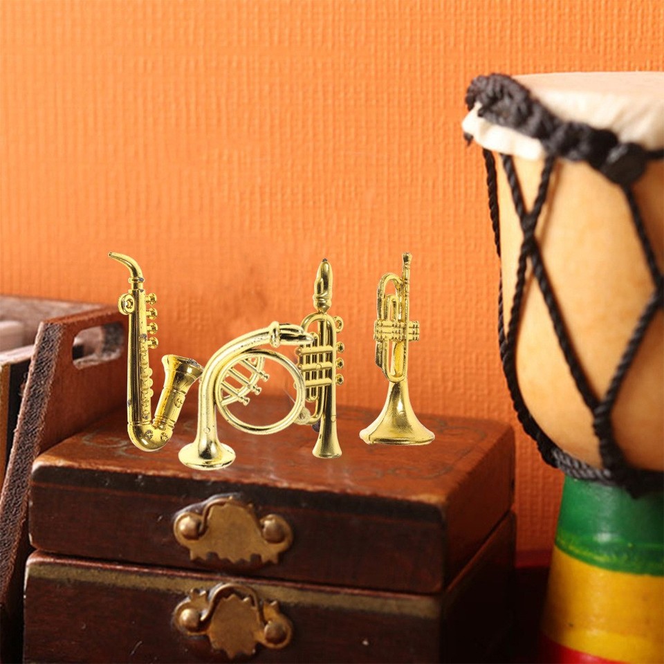 6 Pcs Minature Musical Instruments Miniature For Kids | eBay Australia