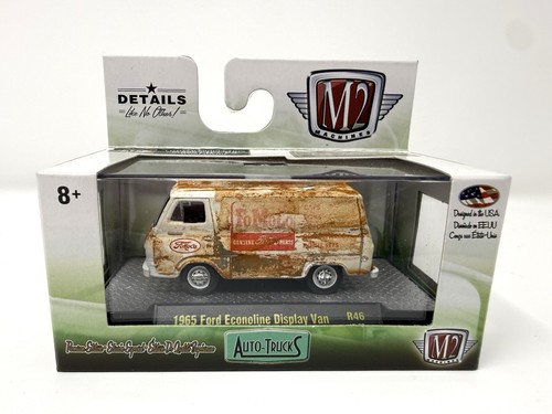 M2 Machines 1965 FoMoCo Ford Econoline CUSTOM Patina Van Pickup Die ...
