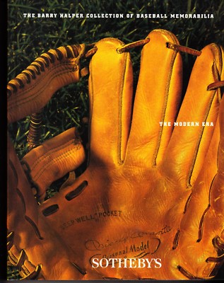 Barry Halper Collection of Baseball Memorabilia: The Modern Era ...