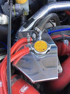 FITS A SUBARU IMPREZA HEADER TANK COVER.POLISHED HEADER TANK COVER ...
