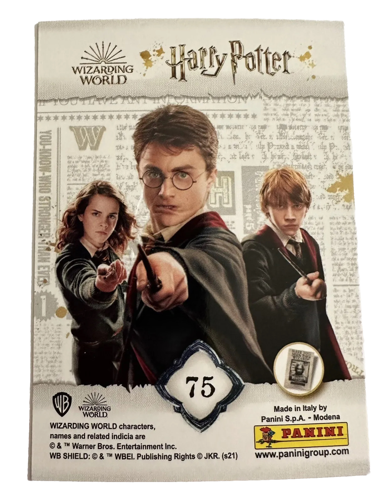 Harry Potter Welcome To Hogwarts Trading Cards Panini #75 NEW Wizarding World | eBay