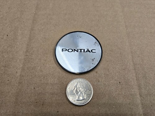 Pontiac OEM Machined Thin Metal 2" Vintage Emblem Badge Logo Nameplate ...
