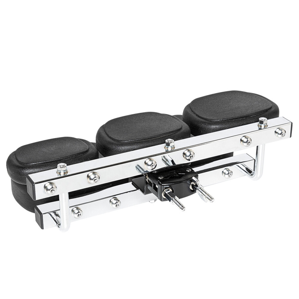 Stagg Synthetic 5-pc Temple Block Set w/ Adjustable Clamp and Mallets ...