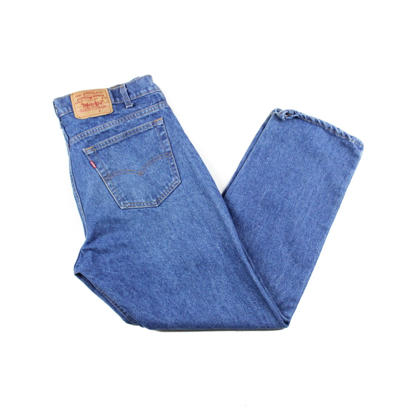 Levis 506 Vintage Jeans Regular Straight Fit USA Made… - Gem