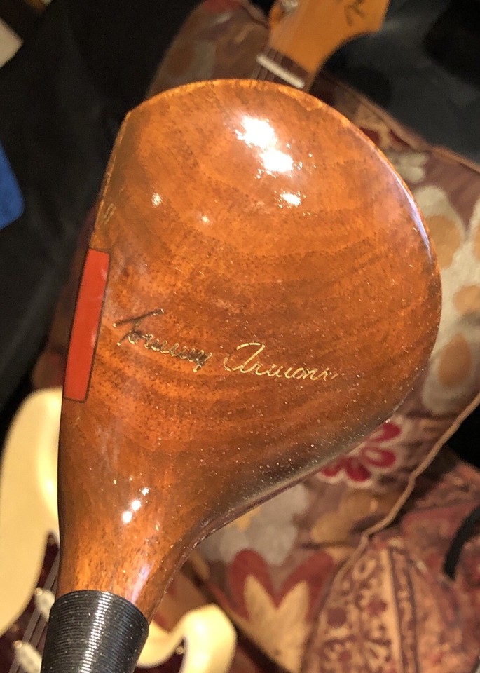 50's Macgregor 693 T Tommy Armour PERSIMMON Golf Clubs set Woods Driver ...
