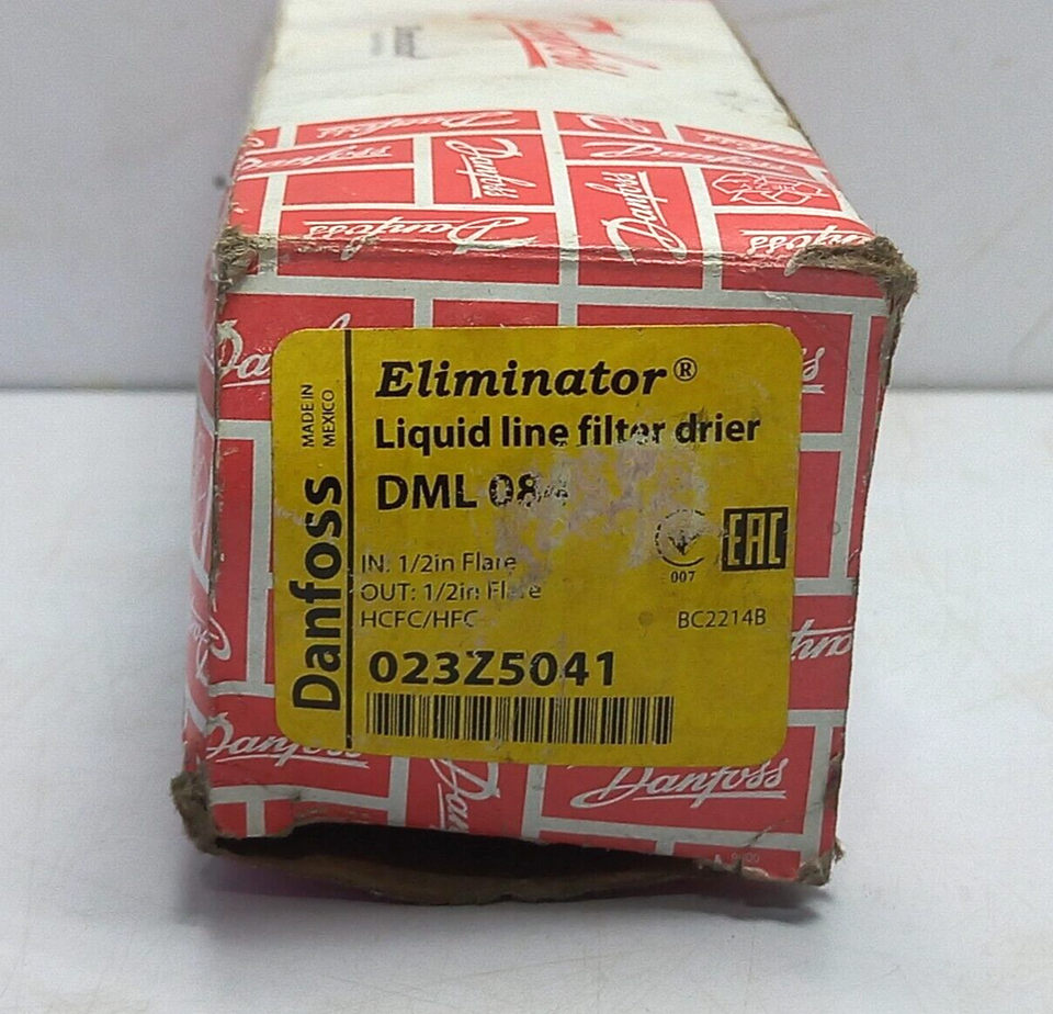 Danfoss Eliminator DML 084 Liquid Line Filter Drier 023Z5041 DML084 | eBay