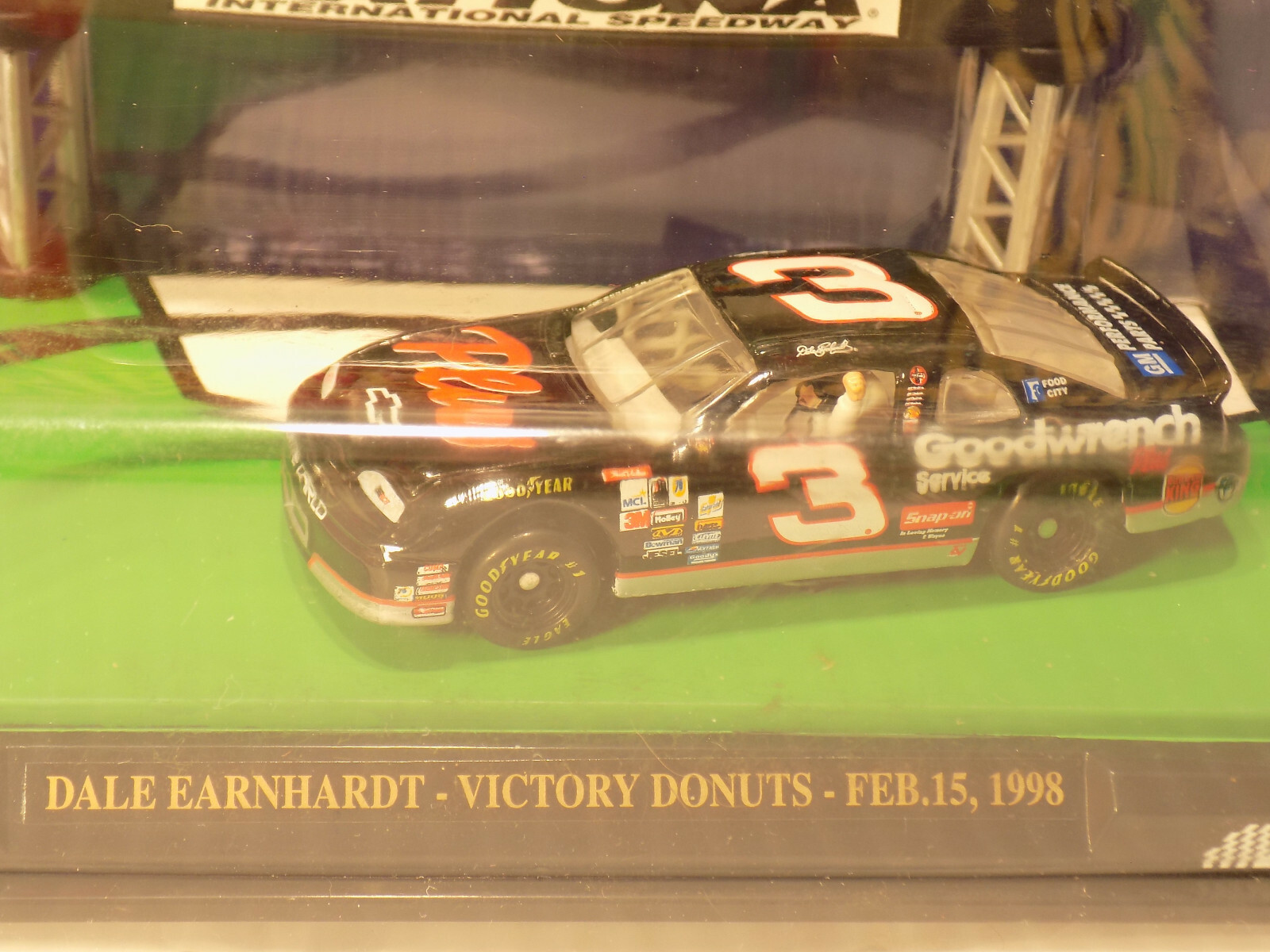 NASCAR Winners Circle 1998 DAYTONA Infeld Victor Donuts Dale Earnhardt ...