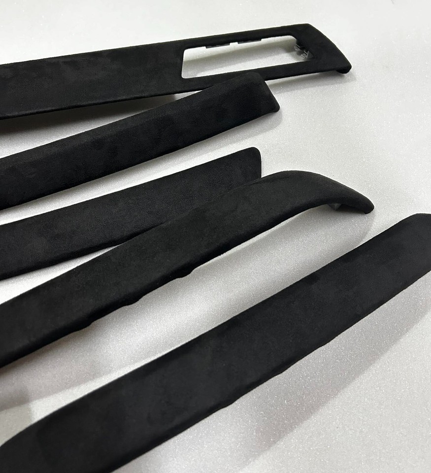 BMW 3 E90 E91 Alcantara Interior Trim Kit Center Console Moldings ...
