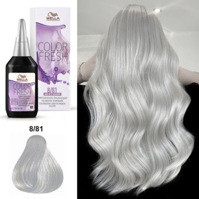Wella Professionals Color Fresh Semi-Permanent Colour - 8/81 Light ...