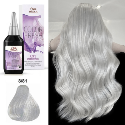 Wella Professionals Color Fresh Semi-Permanent Colour - 8/81 Light ...