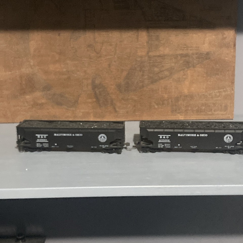 Baltimore And Ohio Hopper Cars Ho Scale (lot Of 3) | eBay