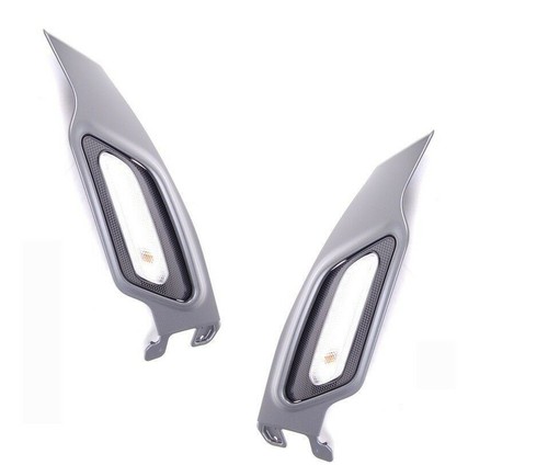 MINI NEW GENUINE R60 R61 SIDE CARRIER TURN SIGNAL TRIM BLACK CHECKERED ...