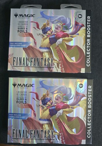LOT OF 2 Magic The Gathering Final Fantasy Collector Booster Omega Boxes SEALED | eBay