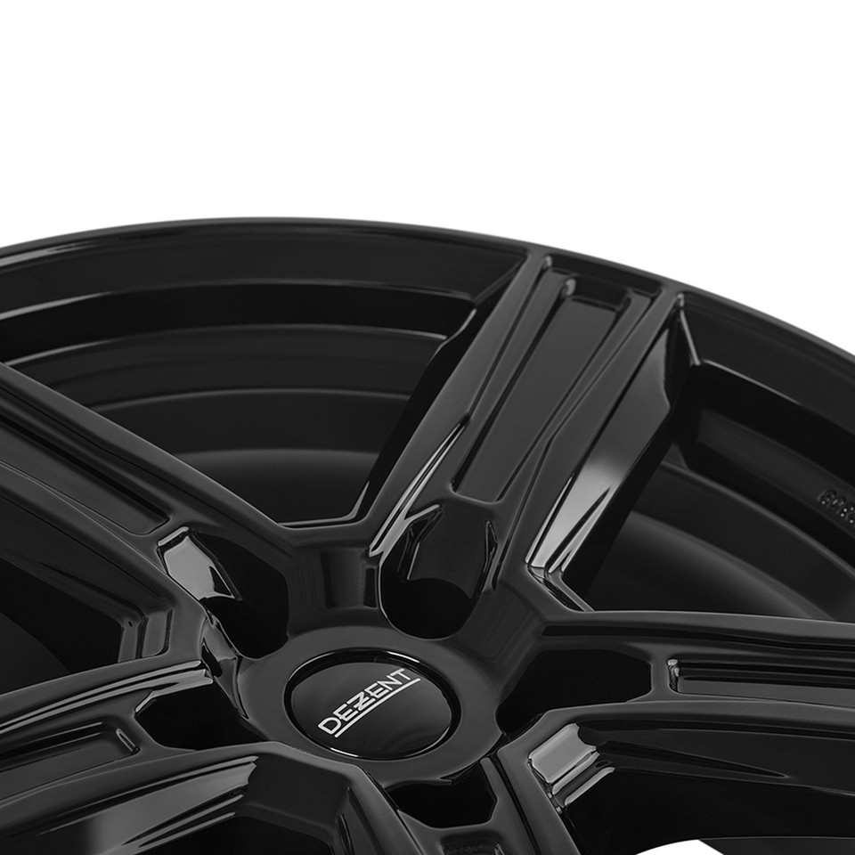 4 Dezent KG black wheels 8.0Jx20 5x112 for Ford Capri Explorer 20 Inch ...