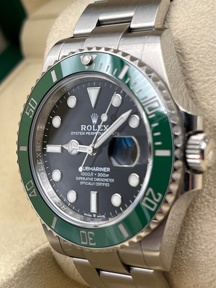 Rolex Submariner Date Ceramic Kermit 41mm 126610LV Pre-Owned 2020 | eBay