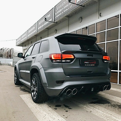 CARBON FIBER FOR JEEP GRAND CHEROKEE SRT 2014-2021 REAR ROOF & MID ...
