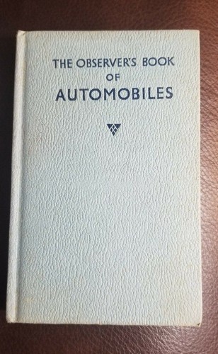 The Observer's Book of AUTOMOBILES No.21 HB 7th Edition. 1961 Warne | eBay